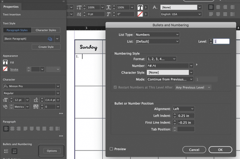 Hướng dẫn thiết kế lịch trong InDesign - Cùng tìm hiểu nhé